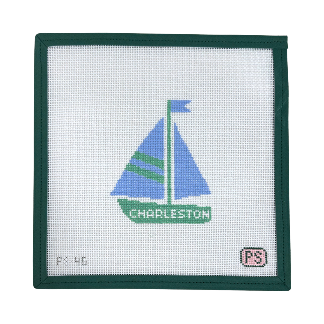 Charleston Sailboat – Prepsetter Needlepoint